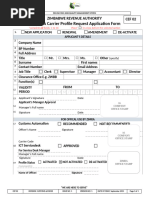 Finger Print Form | PDF