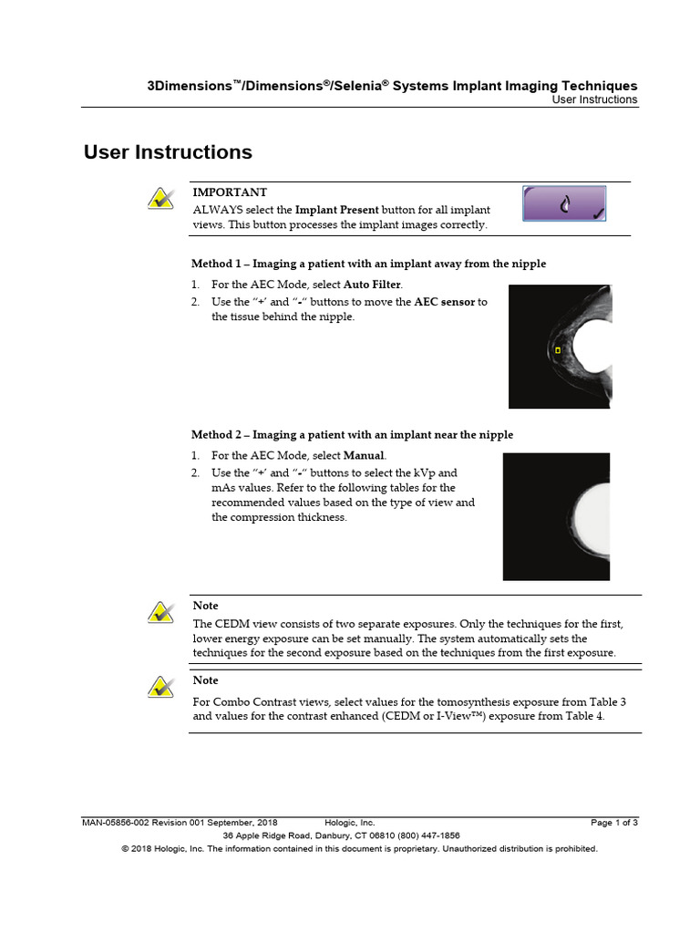 Tomosynthesis Implant Imaging Techniques | PDF | Exposure (Photography ...