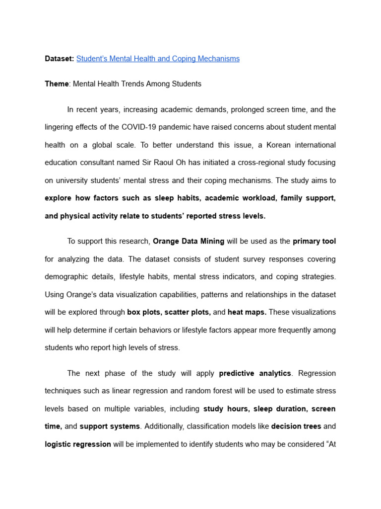 MiniProject - Initial Proposal | PDF