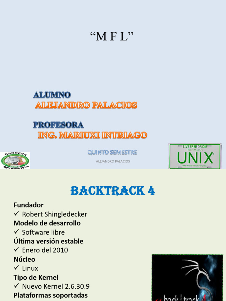 Introducción a BackTrack 4: Seguridad Linux | PDF | Distribución de ...