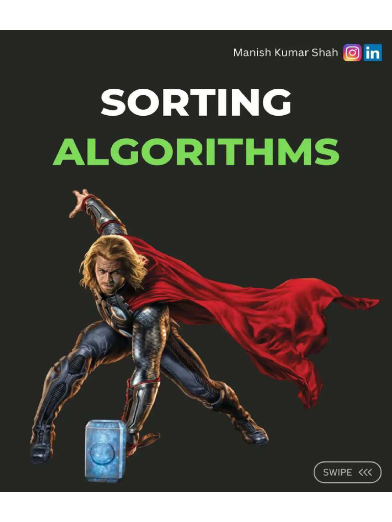 Sorting Algorithms in General | PDF