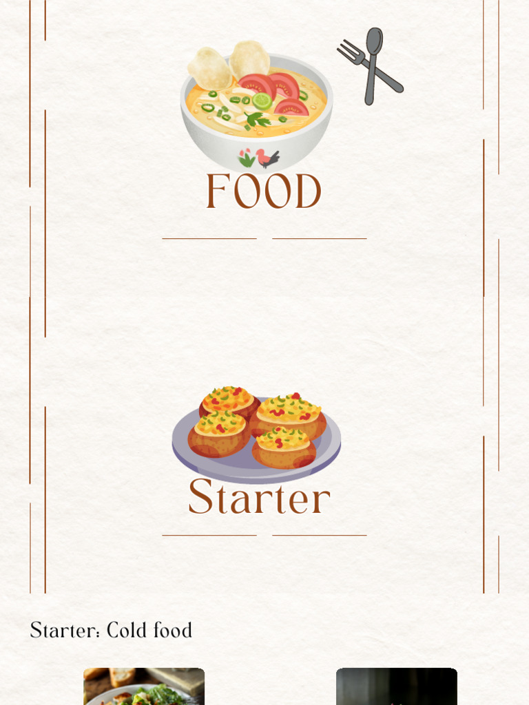 Started Cold Food - 20250817 - 170329 - 0000 | PDF