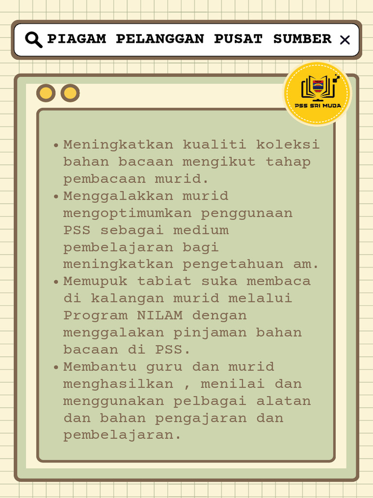 Piagam Pelanggan Pss | PDF