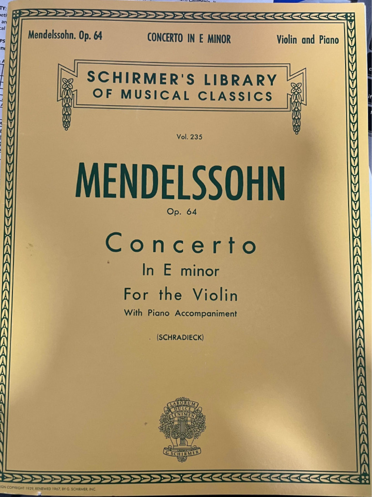 MendelssohnVC Compressed | PDF