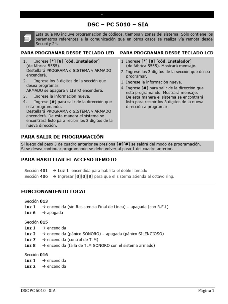 DSC 5010 Sia | PDF | Máquinas | Notación