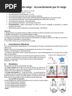 Présentation du siège en obstétrique | PDF | Accouchement | Grossesse ...