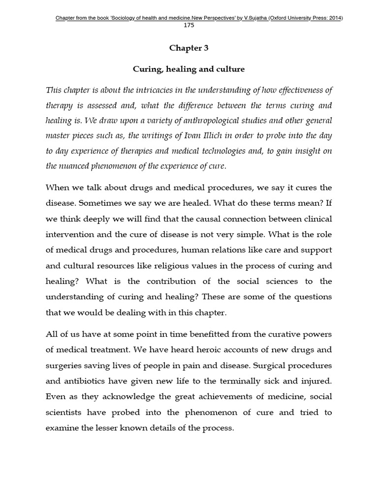 Curing vs. Healing in Therapy Insights | PDF | Placebo | Homeopathy