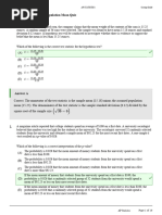 Unit 8 FRQ Analysis in AP Statistics | PDF | P Value | Chi Squared Test