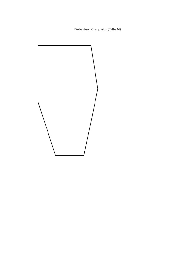 Patron Visual Vestido Sastre Talla M A4 Completo | PDF