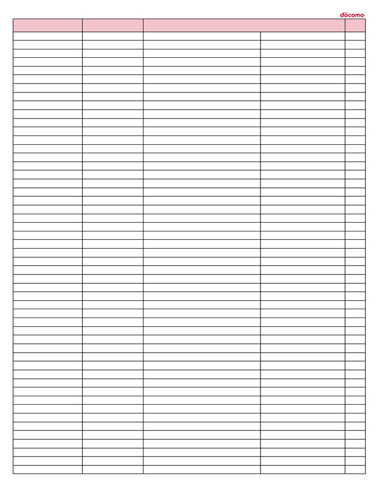 Docomo 8 | PDF