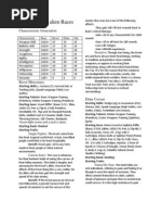 Cheat Sheet Character Creation Rouge Trader | PDF