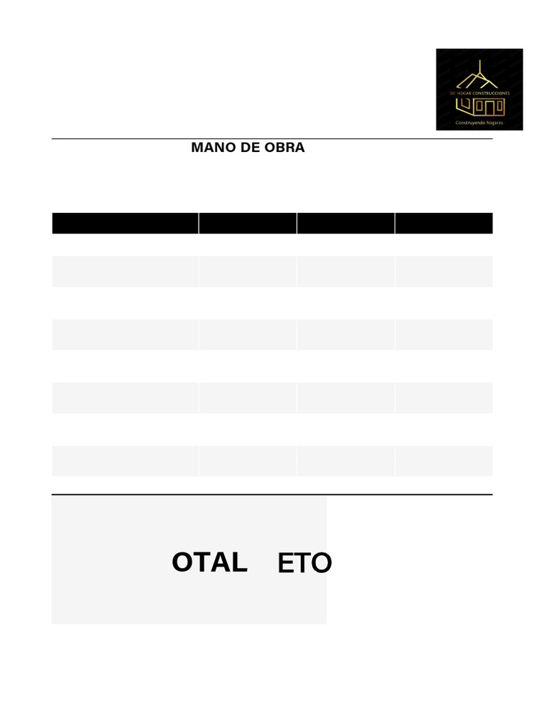 Presupuesto Barda Perimetral | PDF