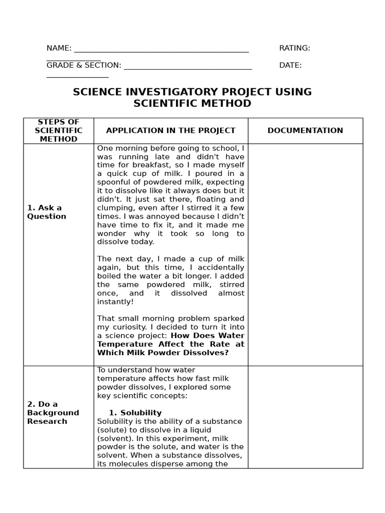 Scientific Method Output | PDF | Continuum Mechanics | Scientific Phenomena