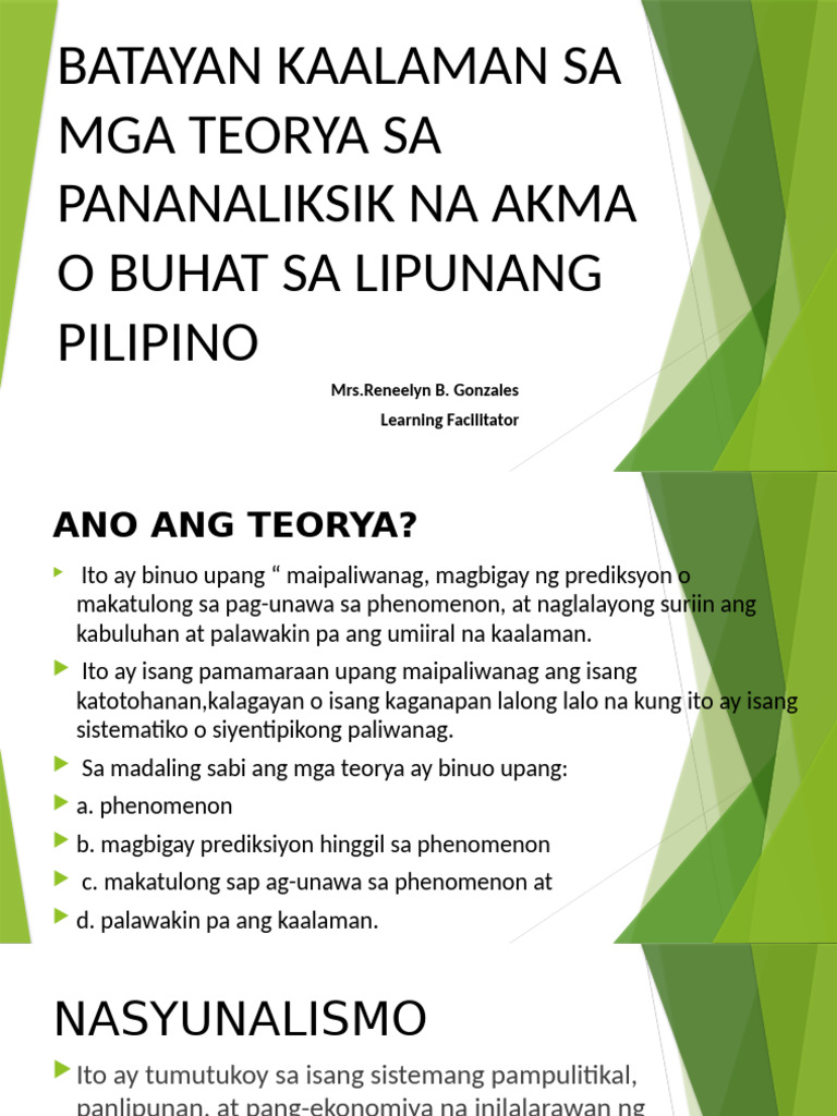 FILDIS-Aralin-4 | PDF