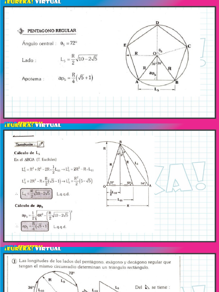 Pentagono y Decagono Regular | PDF
