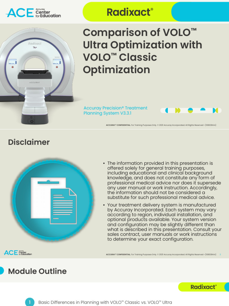 1080384.A - Comparison of VOLO Ultra With VOLO Classic Optimization | PDF