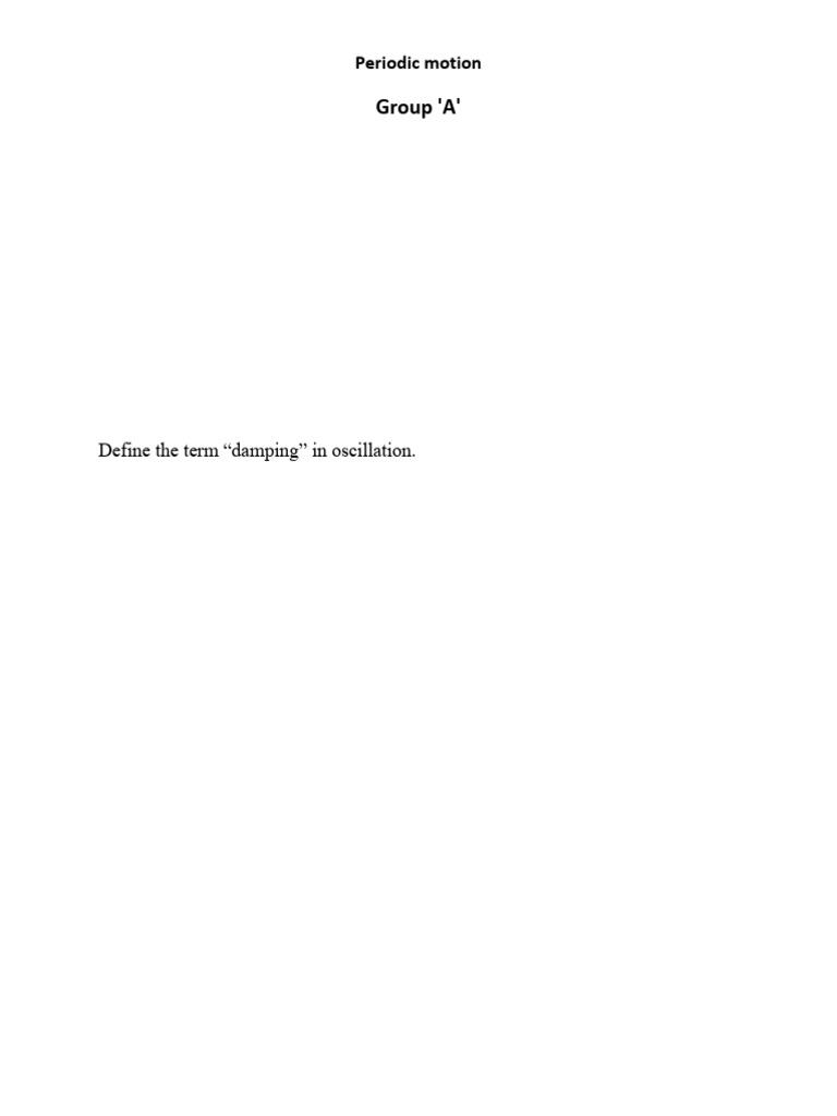 Veda File | PDF | Oscillation | Resonance