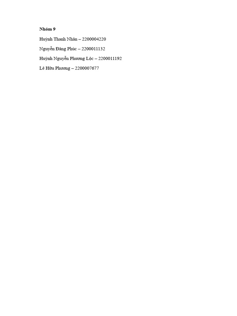 CNT5 - Nhóm 9 | PDF