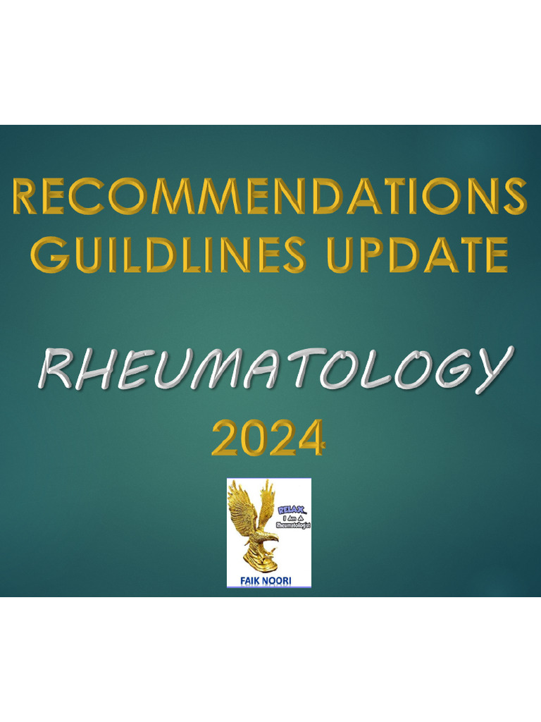 2023 RA Treatment Guidelines Summary | PDF | Rheumatoid Arthritis ...