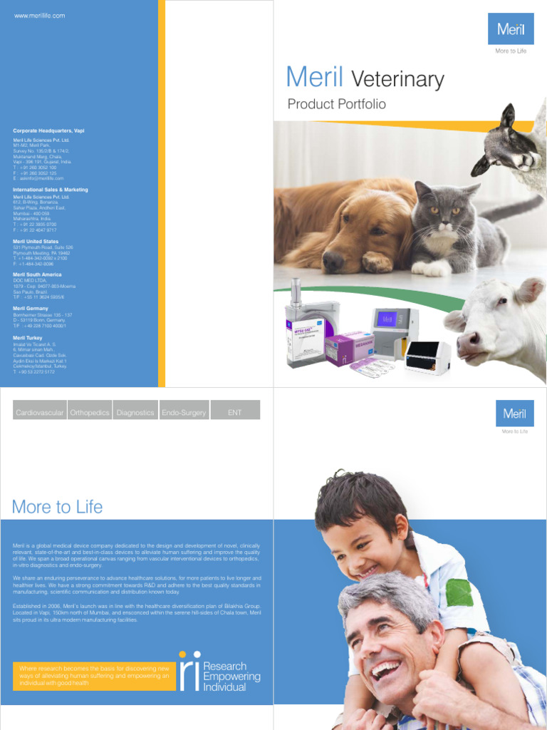 Meril Veterinary Product Overview | PDF | Surgical Suture