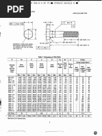 Bolt Root and Tensile Areas Chart | PDF | Screw | Cutting Tools