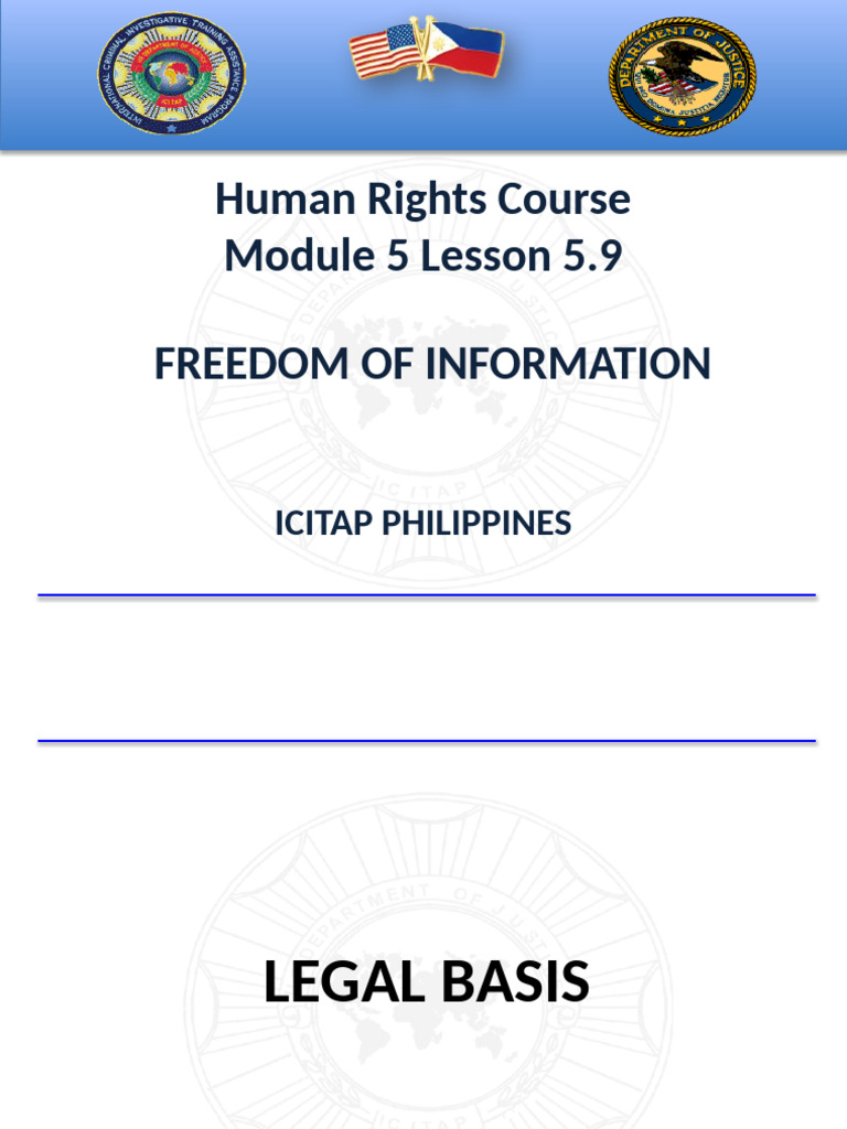 PNP Freedom of Information Manual | PDF | Freedom Of Information Laws ...