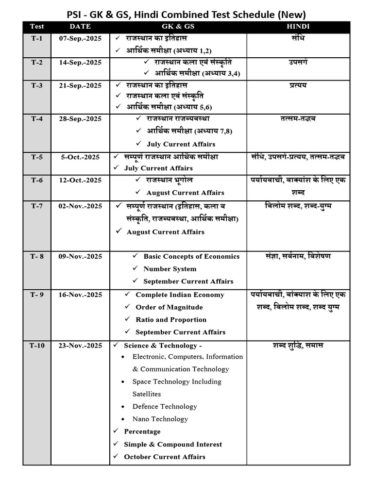 Psi Test Schedule (Start From 7 Sept) - 65441413 - 2025 - 08 - 02 - 22 ...