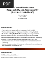 Code of Professional Responsibility and Accountability | PDF | Conflict ...