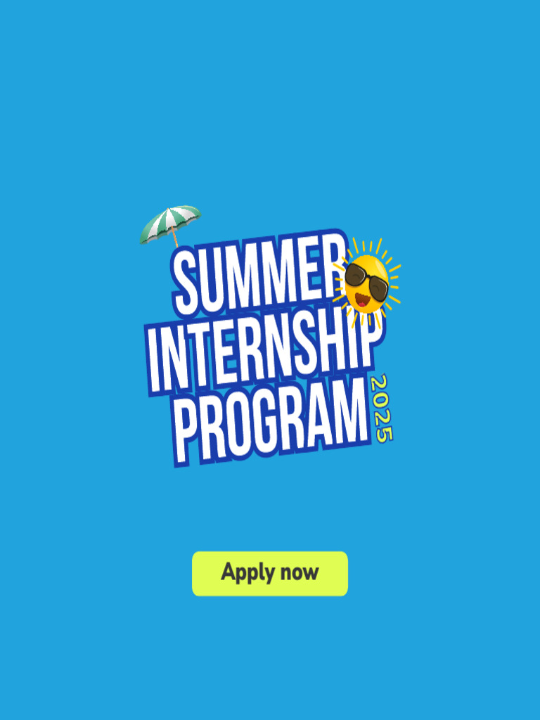 Summer Internship | PDF