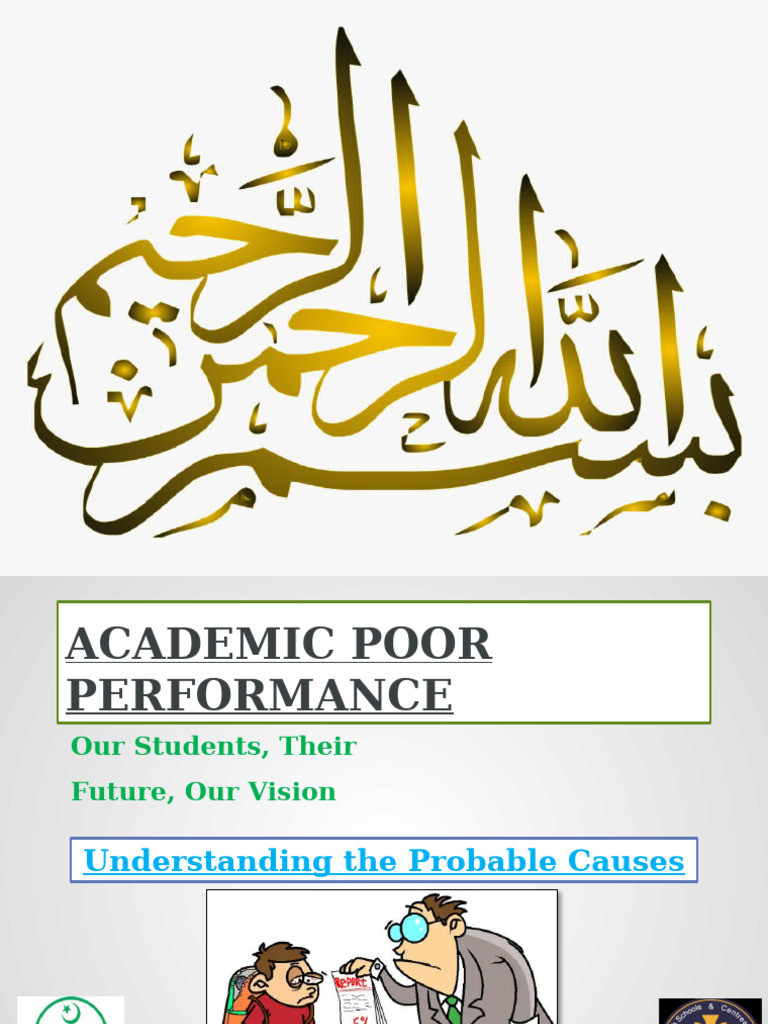 Causes of Academic Poor Performance | PDF | Intellectual Disability ...