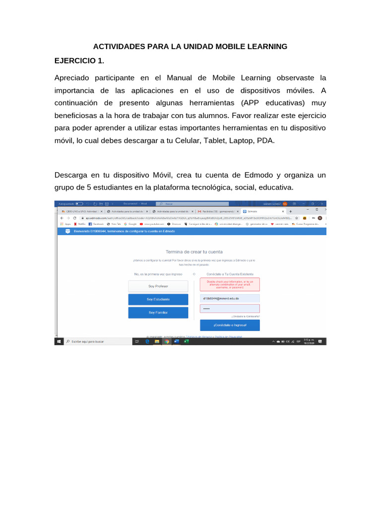 Actividades de Mobile Learning para Educadores | PDF