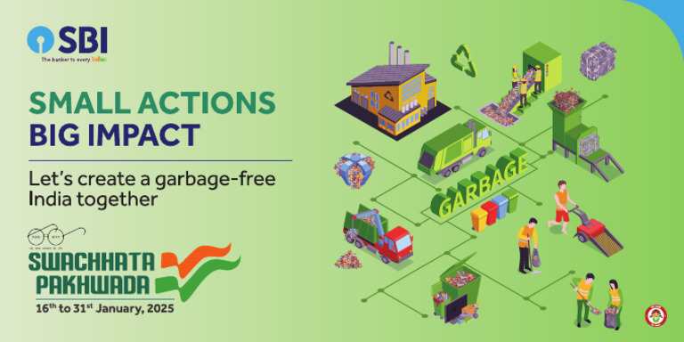 SBI - 2025 - SwachPakh - Final Banner | PDF