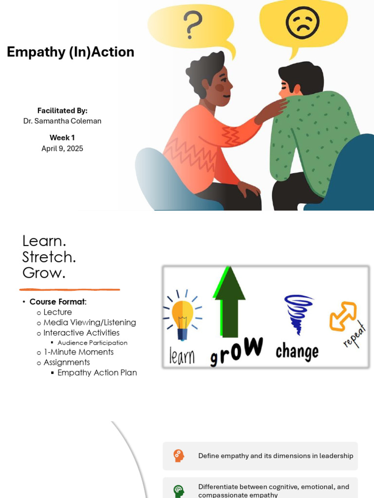 Empathy in Leadership Development | PDF | Empathy | Leadership