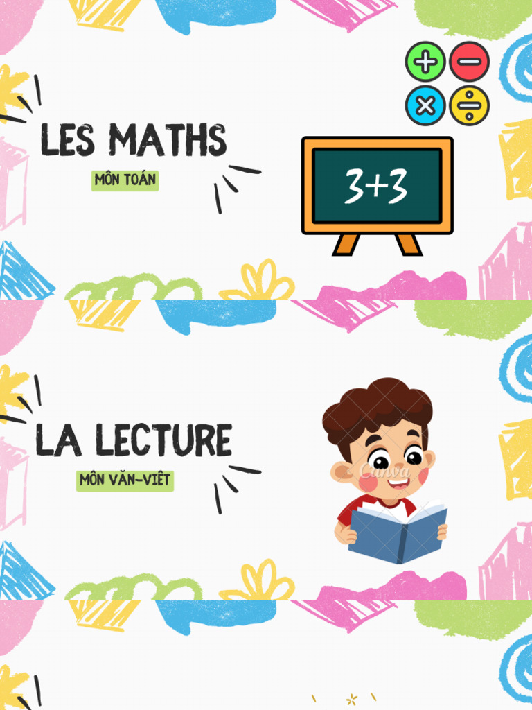 Les Matières Scolaires | PDF
