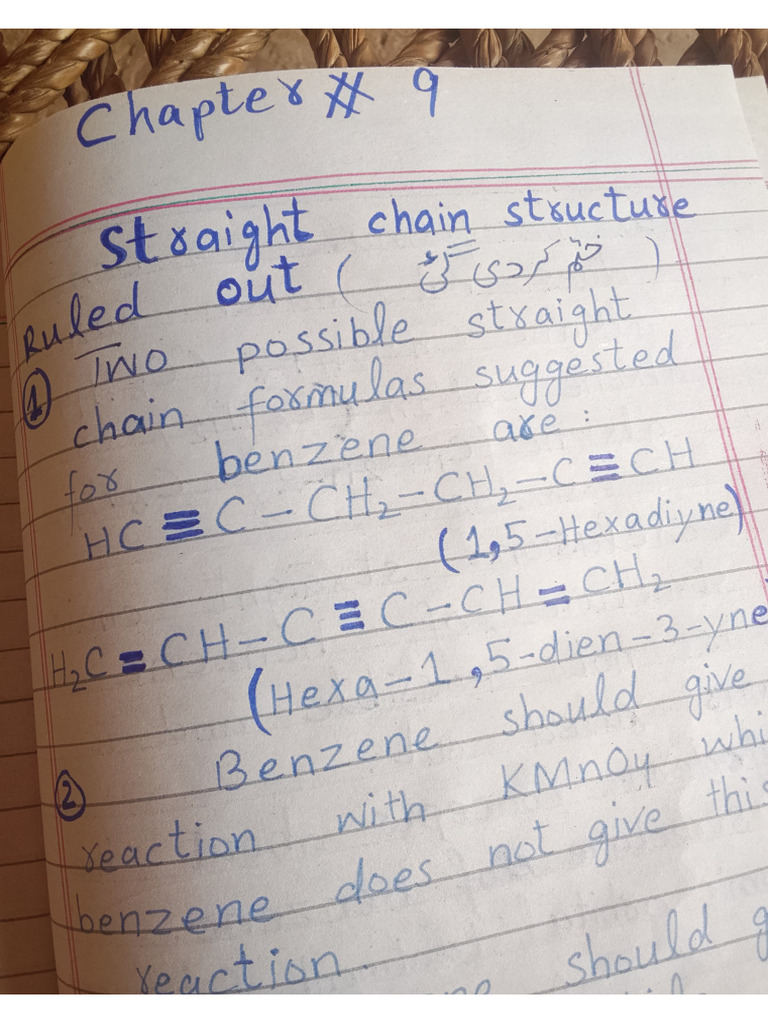 Straight Chain Structure | PDF
