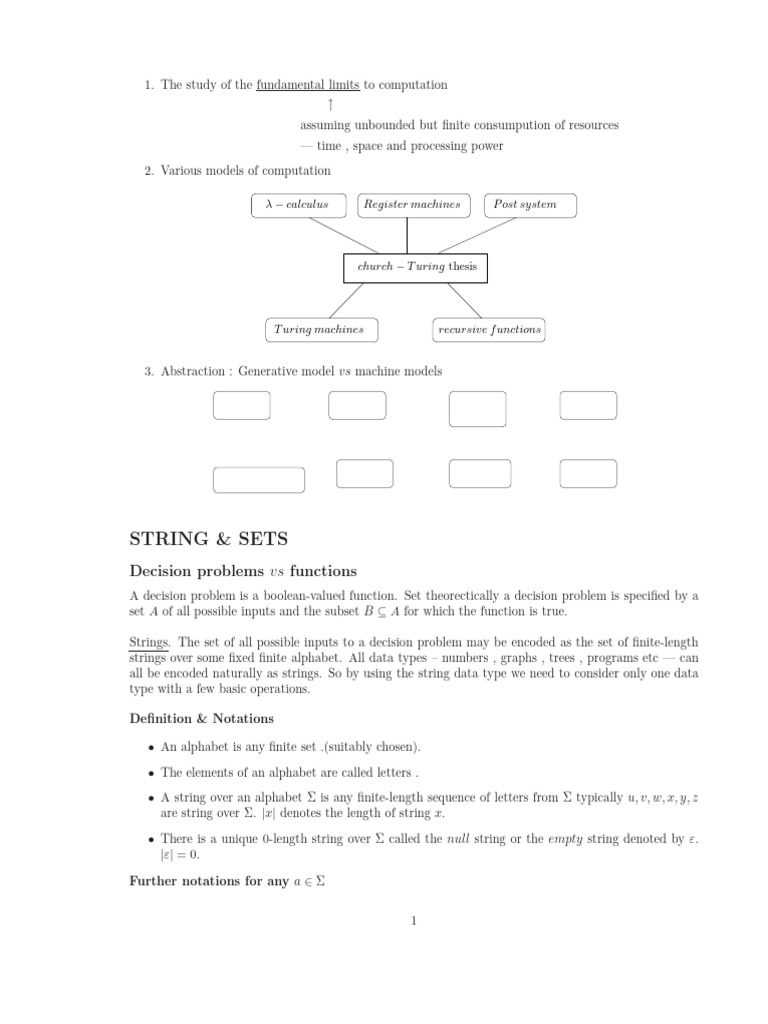 Toc Automata Language Theory | PDF | String (Computer Science) | Set (Mathematics)