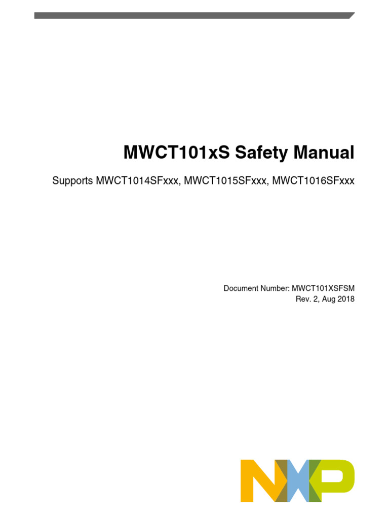 Safety Functions NXP | PDF | System | Microcontroller