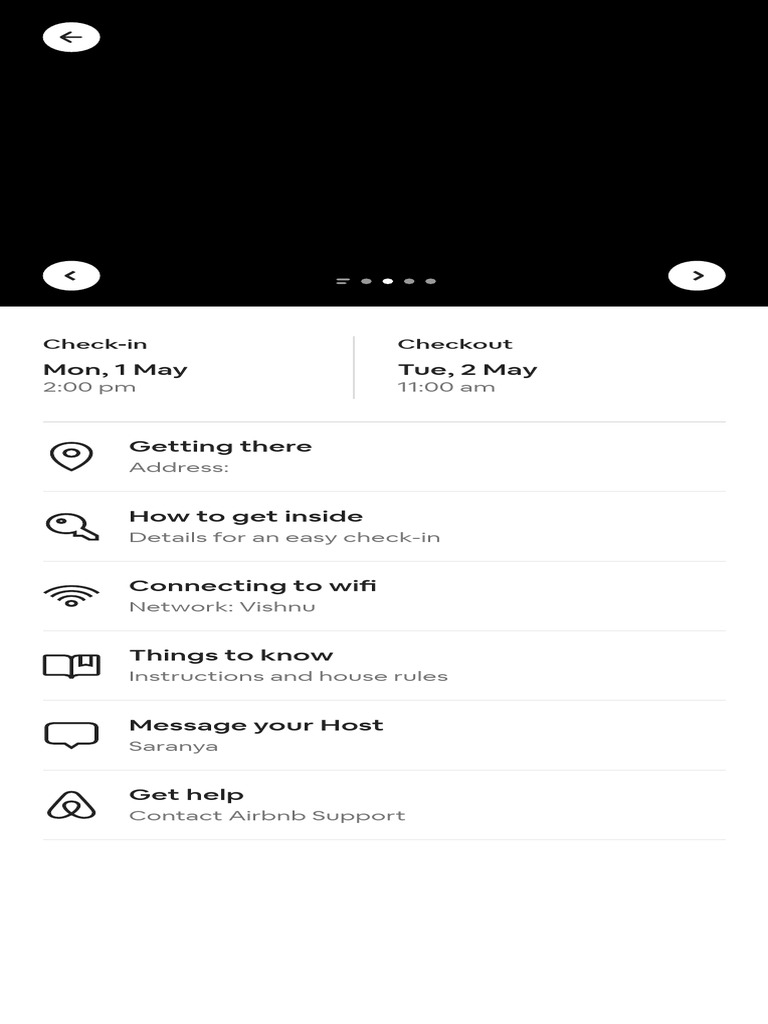 Airbnb Check-in Instructions | PDF
