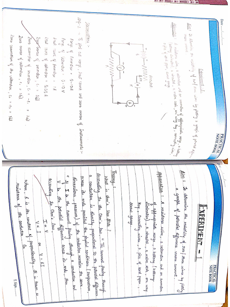 Physics Practical File | PDF