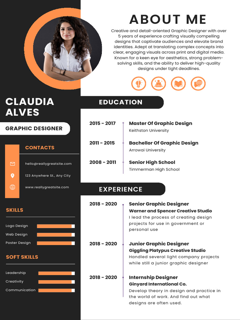 Blue Clean Student Internship Fresher Resume Template 2 | PDF | Graphic ...