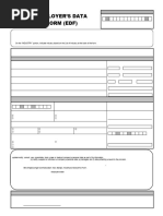 Edf Latest Form - HDMF 2025 | PDF | Business