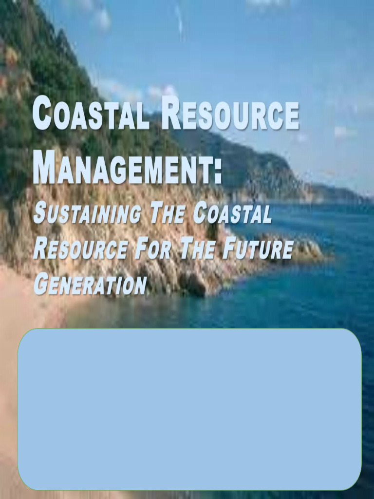 Coastal Resources | PDF