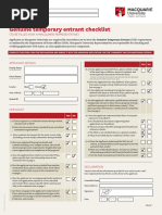 GTE Statement Sample for Australia Visa | PDF | Travel Visa | University