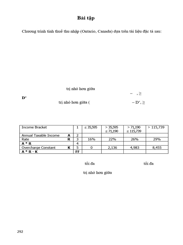 Cac Bai Tap Bo Sung - Khong Loi Giai | PDF