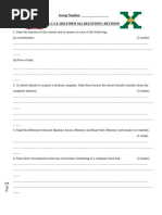 KCSE Computer Studies Paper 2 Practical | PDF