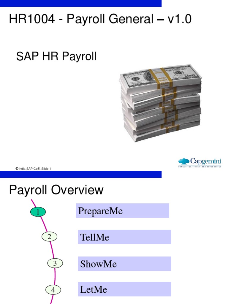 Payroll Process Overview in SAP | PDF | Payroll | Subroutine