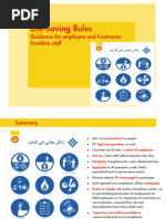 10 Life Saving Rules | PDF | Occupational Safety And Health | Driving