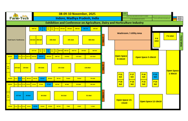 Exhibition Layout and Dimensions | PDF