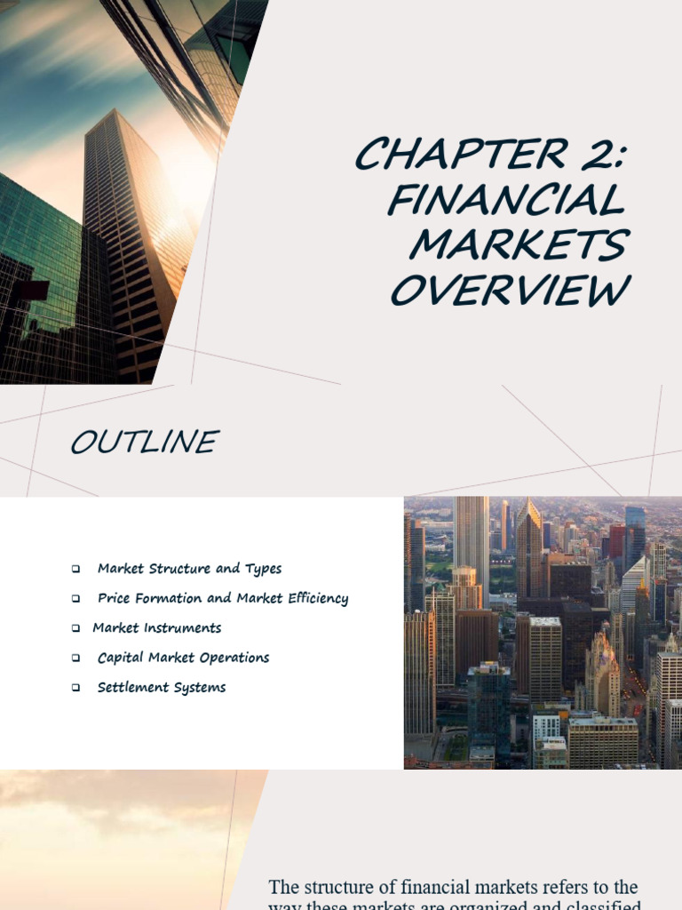 Financial Markets Overview and Structure | PDF | Over The Counter ...