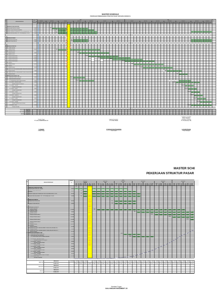 Master Re Schedule | PDF